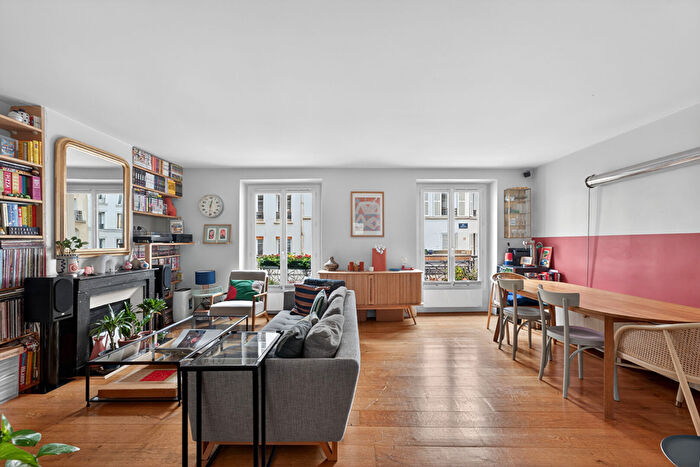 Appartement à vendre - Paris e , Goncourt, Canal Saint-Martin - 3 pièces - 2 chambres