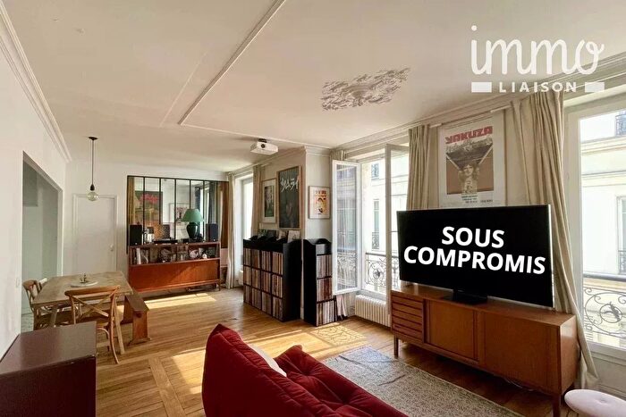 Appartement à vendre - Paris e , Jourdain, Pyrénées - 2 pièces - 1 chambre