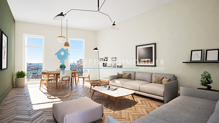 Appartement à vendre - Sète, Lîle Sud - 3 pièces - 2 chambres