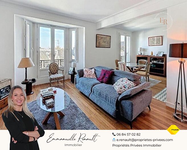 Appartement à vendre - Vannes, Centre-ville, Le Port - 3 pièces - 2 chambres