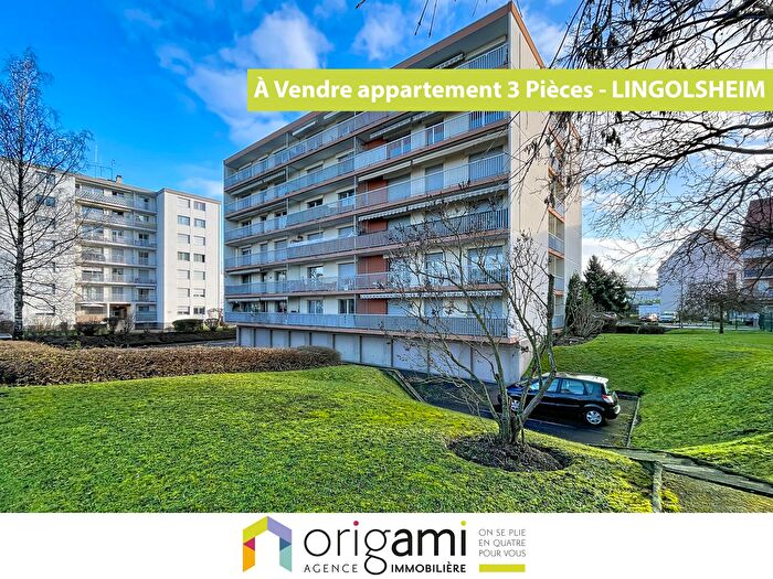 Appartement à vendre - Lingolsheim, Bruche, Molkenbronn, Lac - 3 pièces - 2 chambres