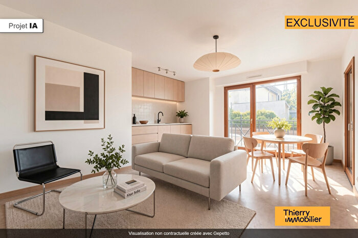Nantes, Saint-Clément, Jardin des plantes, Caserne Lamoricière - Appartement 2 pièces à vendre