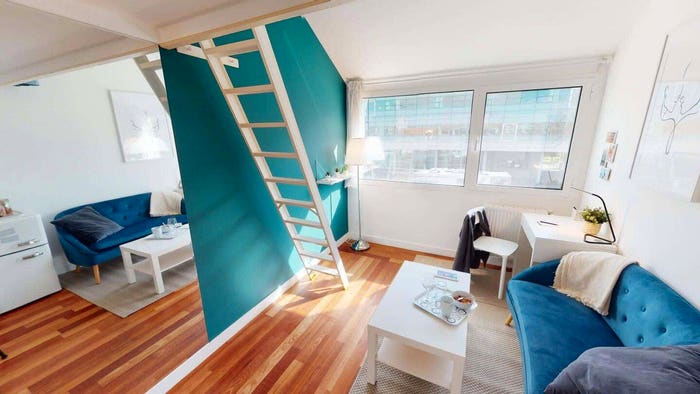 Appartement 1 pièce à louer à Jean-Jaures-Ravezie, Le Bouscat
