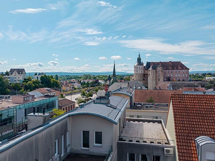 Appartement à vendre - Montbéliard, Centre-ville, Prairie, Batteries du Parc, Charmontet - 6 pièces - 4 chambres