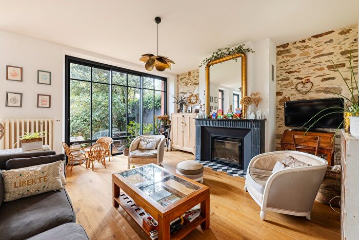 Maison à vendre - Nantes, Hauts-Pavés, Saint-Pasquier, Saint-Félix, Université - 6 pièces - 3 chambres