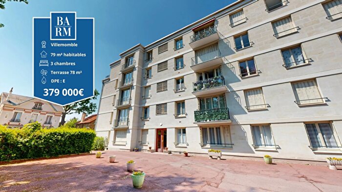 Appartement 5 pièces à Villemomble, Marnaudes, à vendre