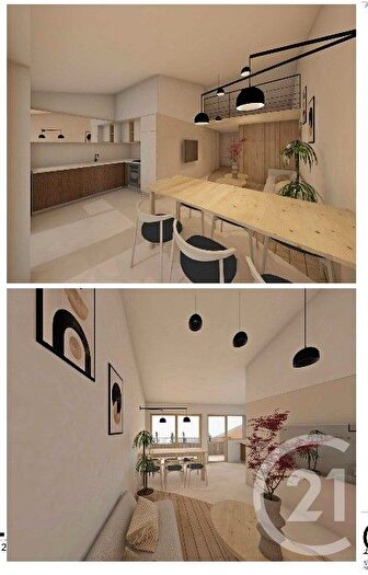 Appartement à vendre - Valence, Centre-ville - 3 pièces - 2 chambres