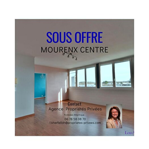 Appartement à vendre - Mourenx - 5 pièces - 3 chambres