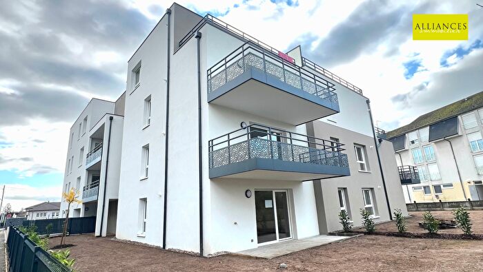 Appartement à vendre - Wittenheim, La Roseraie - 3 pièces - 2 chambres