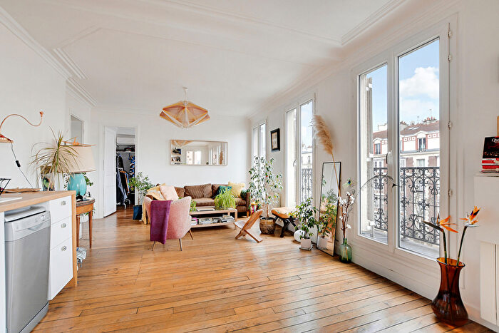 Appartement 2 pièces à Paris 18ème, Simplon, Poissonniers, à vendre