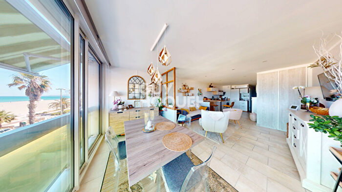 Appartement 3 pièces à Canet-en-Roussillon, Route de Saint-Nazaire, Les Fontaines, Etang, à vendre