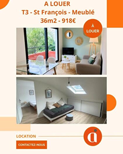 Appartement 3 pièces à louer à Saint-Denis