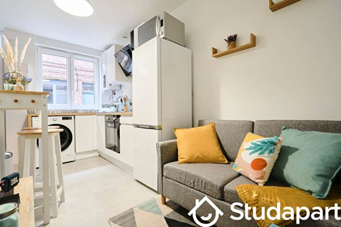 Appartement à louer - Vauban Esquermes, Lille - 1 pièce - 1 chambre