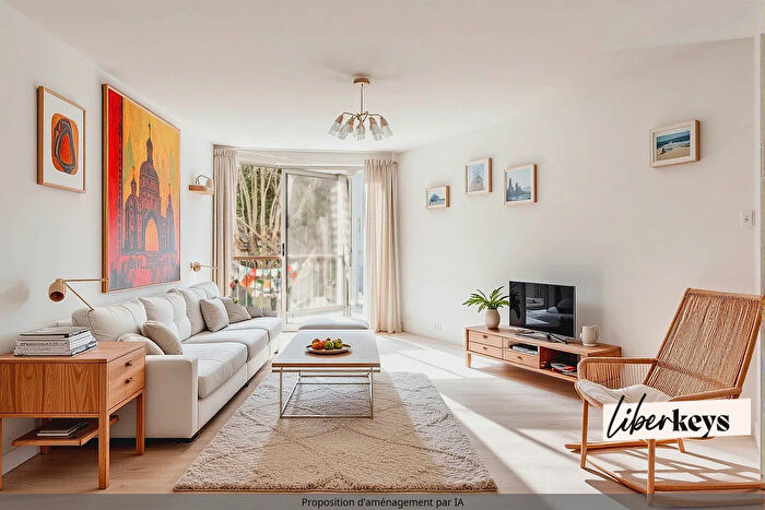 Appartement à vendre - Paris e , Mouzaia - 3 pièces - 2 chambres