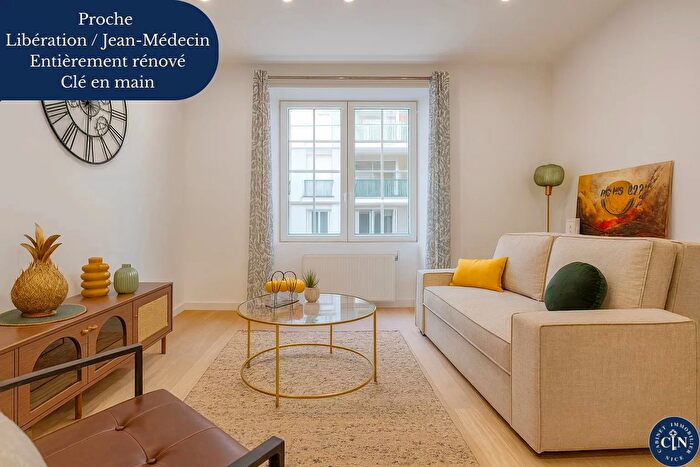 Appartement à vendre - Nice, Vernier - 2 pièces - 1 chambre