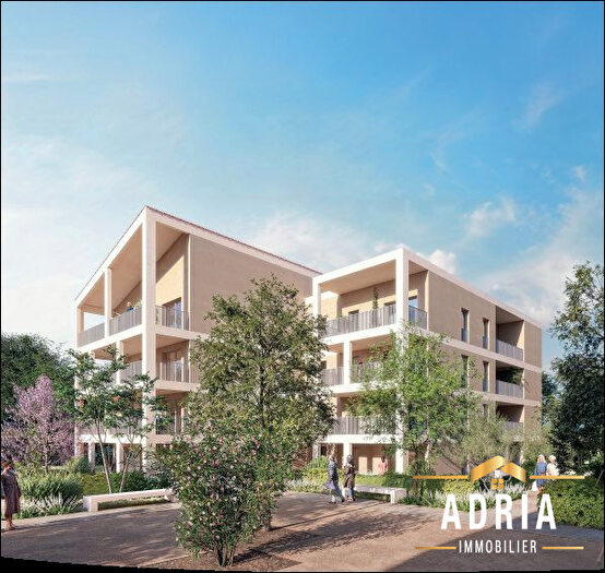 Appartement à vendre - La Roque-dAnthéron - 3 pièces - 2 chambres