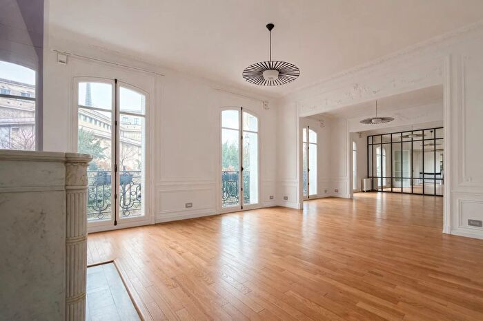 Appartement à louer - Paris e , Muette-Nord, Trocadéro - 7 pièces - 3 chambres