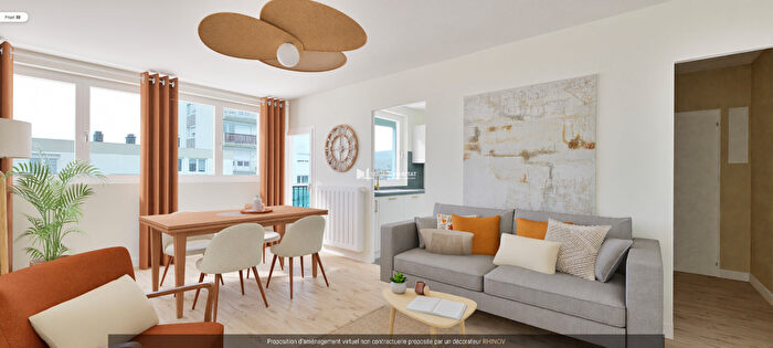 Appartement à vendre - Caudebec-lès-Elbeuf - 3 pièces - 2 chambres