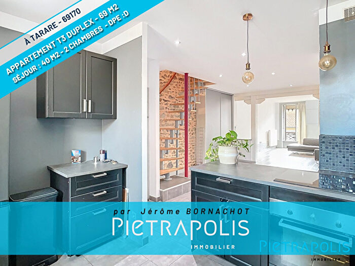 Appartement à vendre - Amplepuis - 4 pièces - 2 chambres