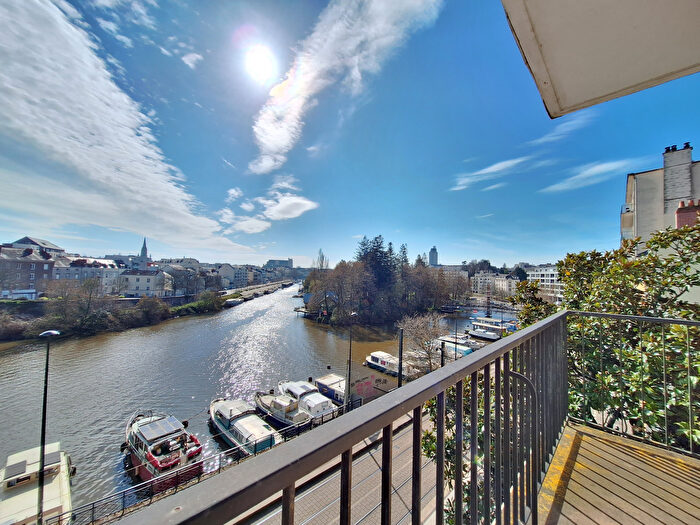 Appartement à vendre - Nantes, Hauts-Pavés, Saint-Pasquier, Saint-Félix, Université - 3 pièces - 2 chambres