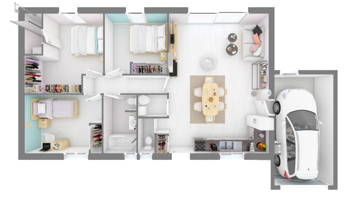 Maisons à vendre et appartements à louer - 3