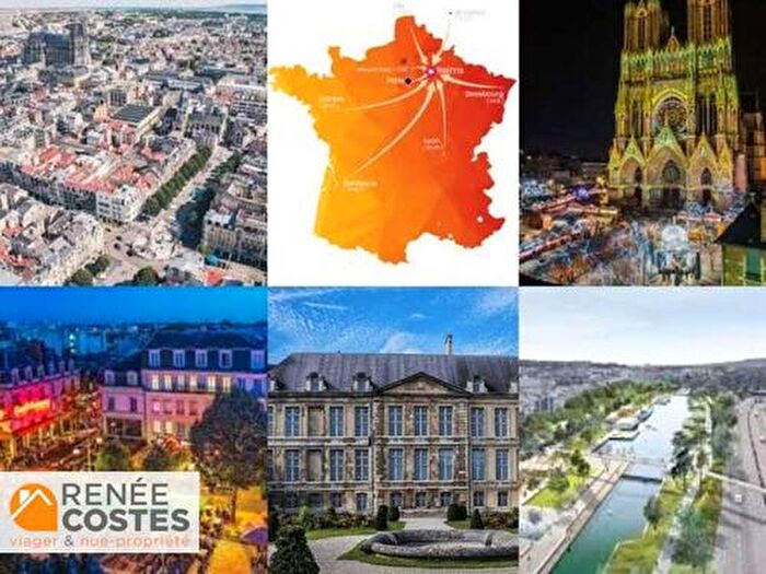 Appartement à vendre - Reims, Centre-ville - 5 pièces - 3 chambres