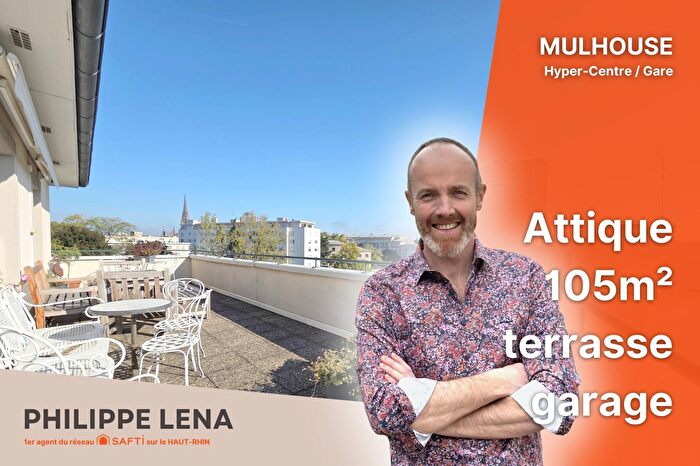 Appartement à vendre - Mulhouse, Rebberg - 4 pièces - 2 chambres