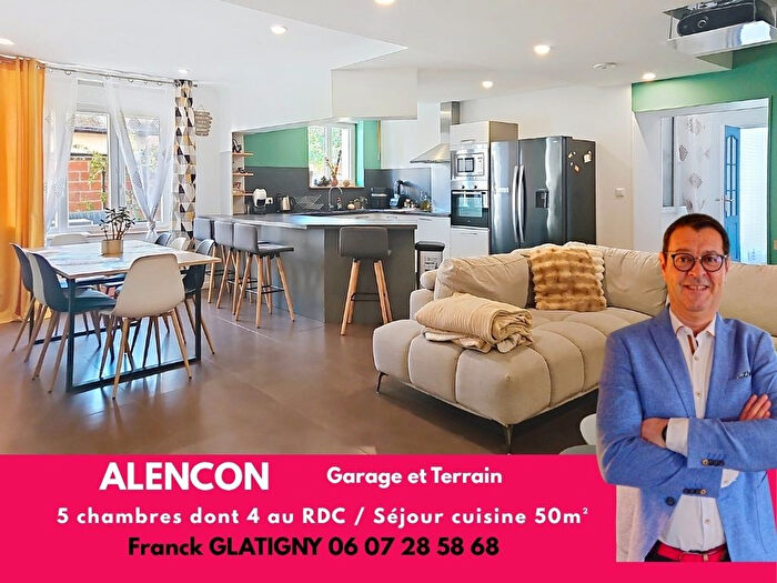 Maison 7 pièces à vendre à Alençon, Monsort, Saint-Léonard, Haut Eclair, Mantelet