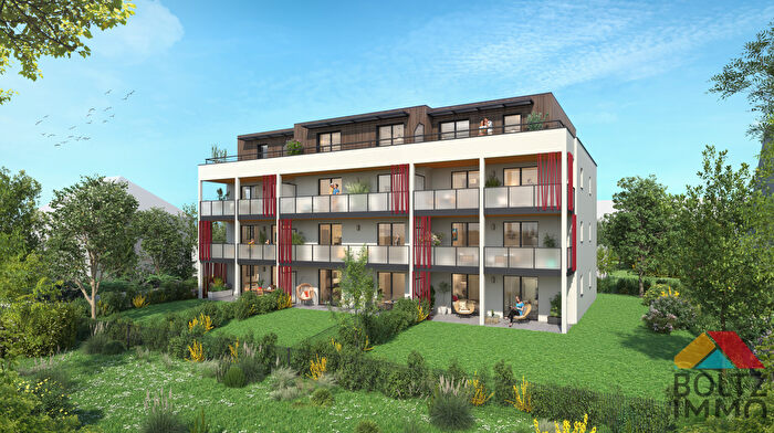 Appartement à vendre - Sélestat, Centre Hospitalier, Route de Kintzheim - 4 pièces - 3 chambres