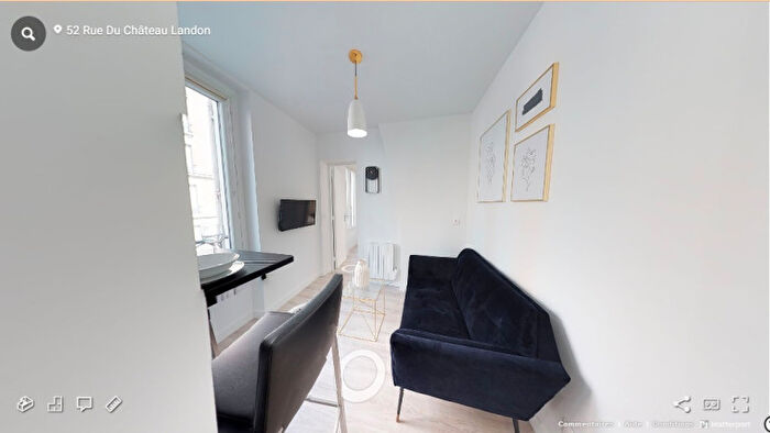 Paris 10ème, Louis Blanc, Aqueduc - Appartement 2 pièces à louer
