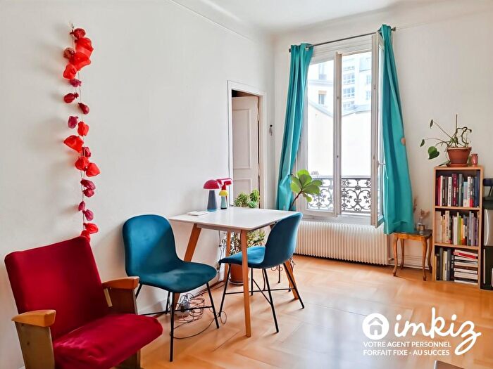 Paris 19ème, Jourdain, Pyrénées - Appartement 2 pièces à vendre