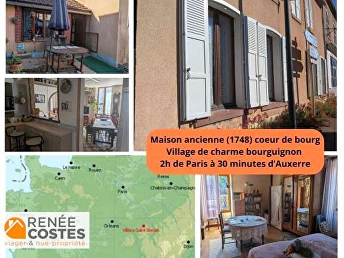 Villiers-Saint-Benoît : Maison 5 pièces à vendre