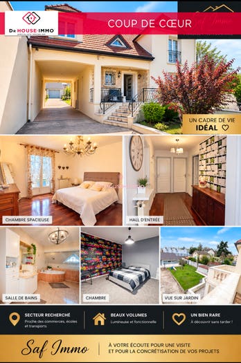 Montfermeil, Les Oiseaux - Maison 14 pièces à vendre
