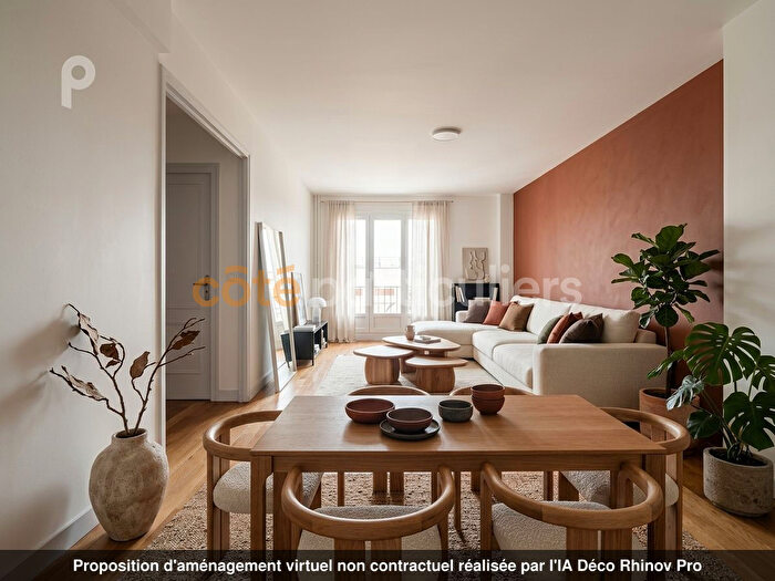 Paris 13ème, Bièvre Sud, Tolbiac : Appartement 3 pièces à vendre
