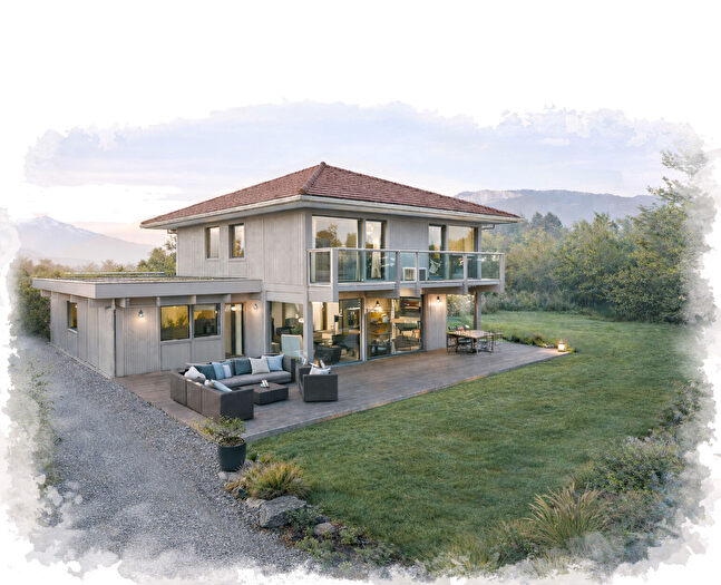 Maison à vendre - Monnetier-Mornex - 7 pièces - 5 chambres