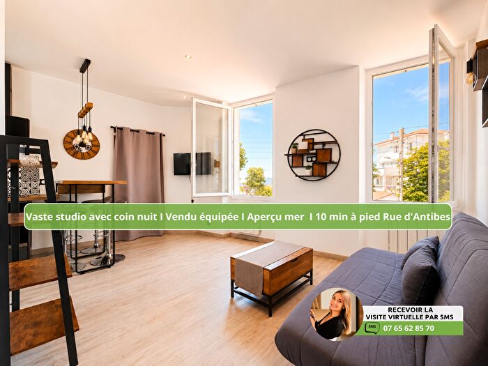 Cannes, Petit Juas : Appartement 2 pièces à vendre