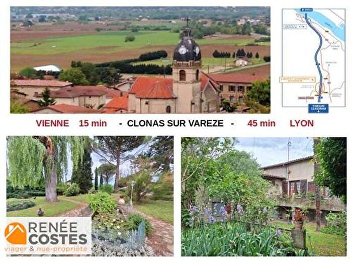 Maison à vendre - Clonas-sur-Varèze - 5 pièces - 3 chambres
