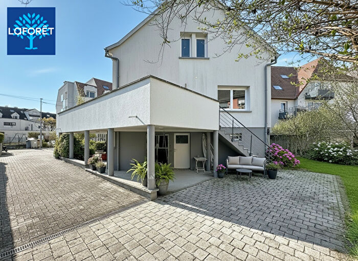 Maison à vendre - Strasbourg, Robertsau - 5 pièces - 3 chambres