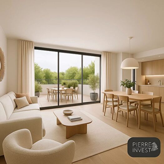 Appartement à vendre - Bois-Colombes, Jean Mermoz - 2 pièces - 1 chambre