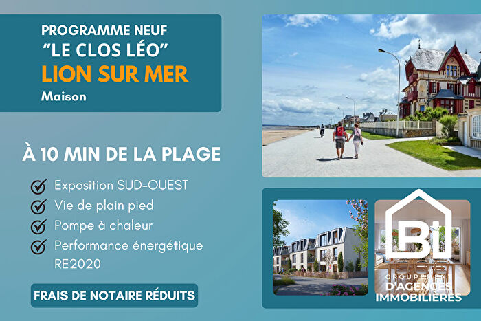 Maison à vendre - Lion-sur-Mer - 5 pièces - 4 chambres