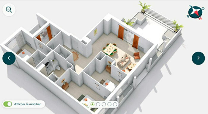 Appartement à vendre - Asnières-sur-Seine, Coubertin - 4 pièces - 3 chambres