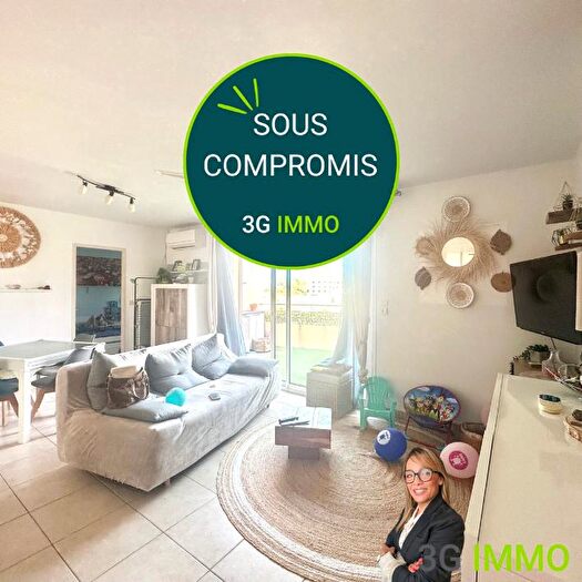 Appartement à vendre - Frontignan, La Ville - 3 pièces - 2 chambres