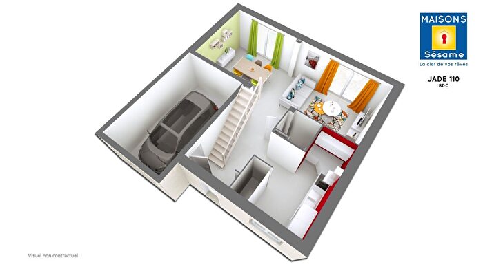 Maison à vendre - Maintenon - 6 pièces - 4 chambres