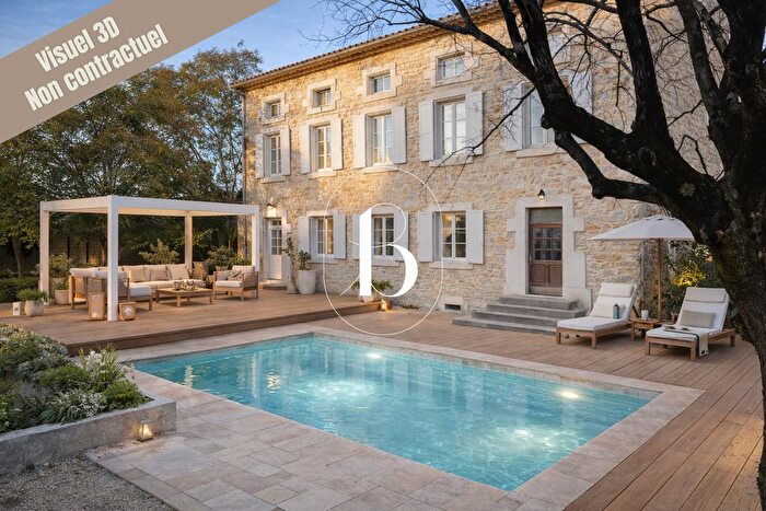 Maison à vendre - Barjac - 6 pièces - 4 chambres