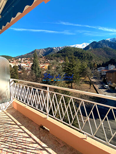 Appartement à louer - Vernet-les-Bains - 2 pièces - 1 chambre