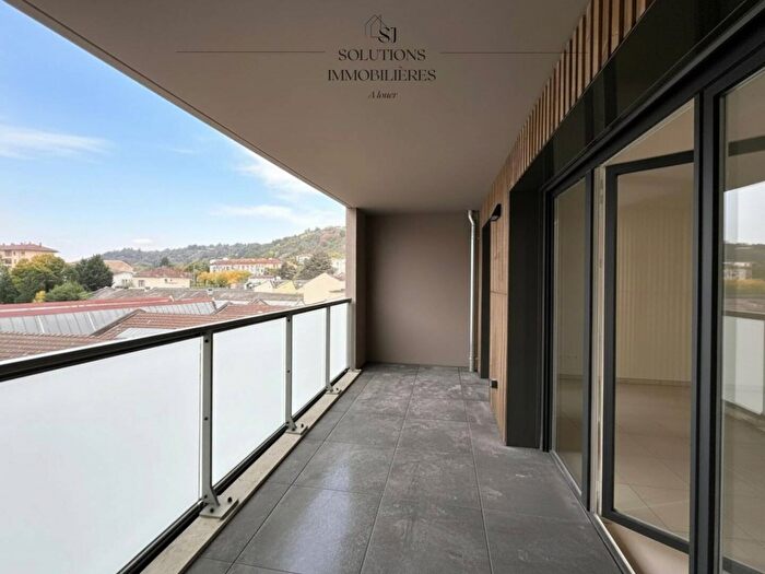 Appartement à louer - Saint-Romain-en-Gal - 3 pièces - 2 chambres