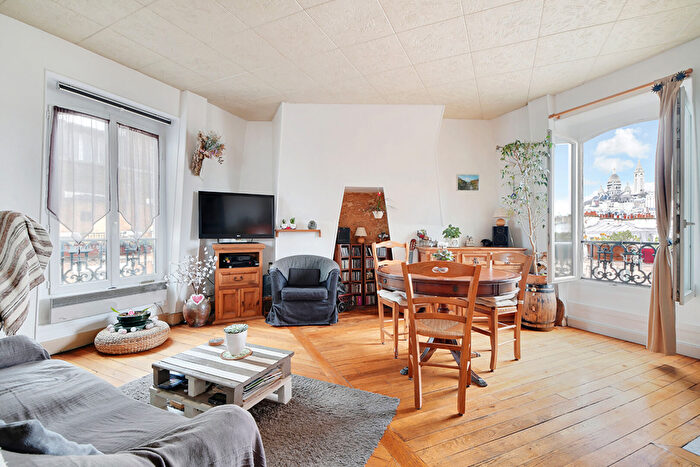 Paris 18ème, Simplon, Poissonniers : Appartement 4 pièces à vendre
