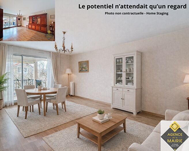 Appartement à vendre - Draveil, Centre-ville - 4 pièces - 3 chambres