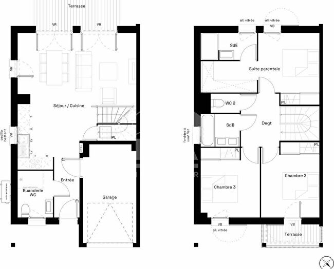 Maisons à vendre et appartements à louer - 3
