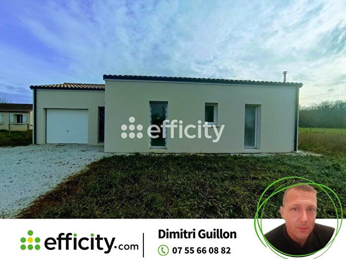 Maison à vendre - Voulême - 3 pièces - 2 chambres